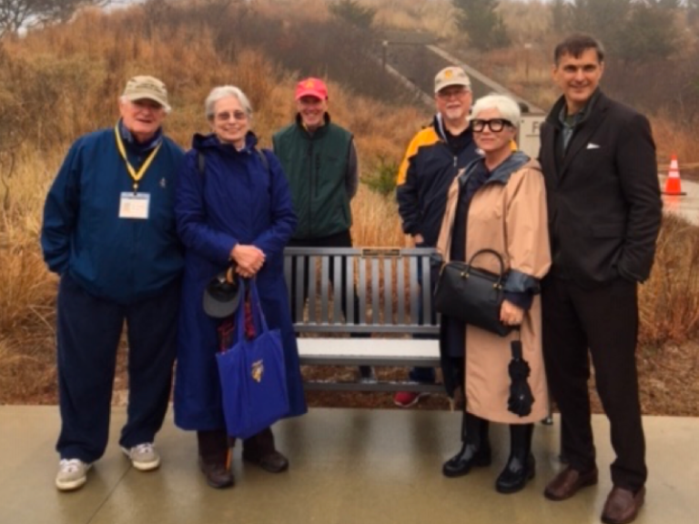 Brian Lindsay Memorial Bench - Fort Miles Museum
