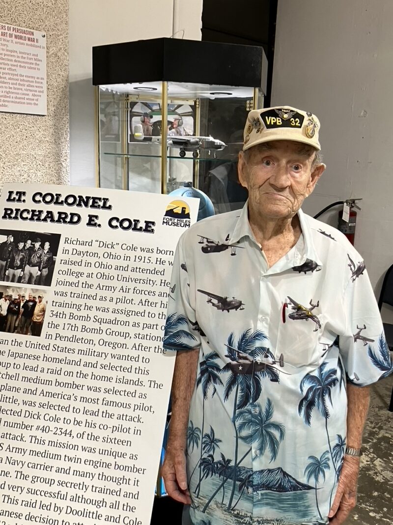 FMHA recognized WWII veteran at VJ Day ceremony - Fort Miles Museum